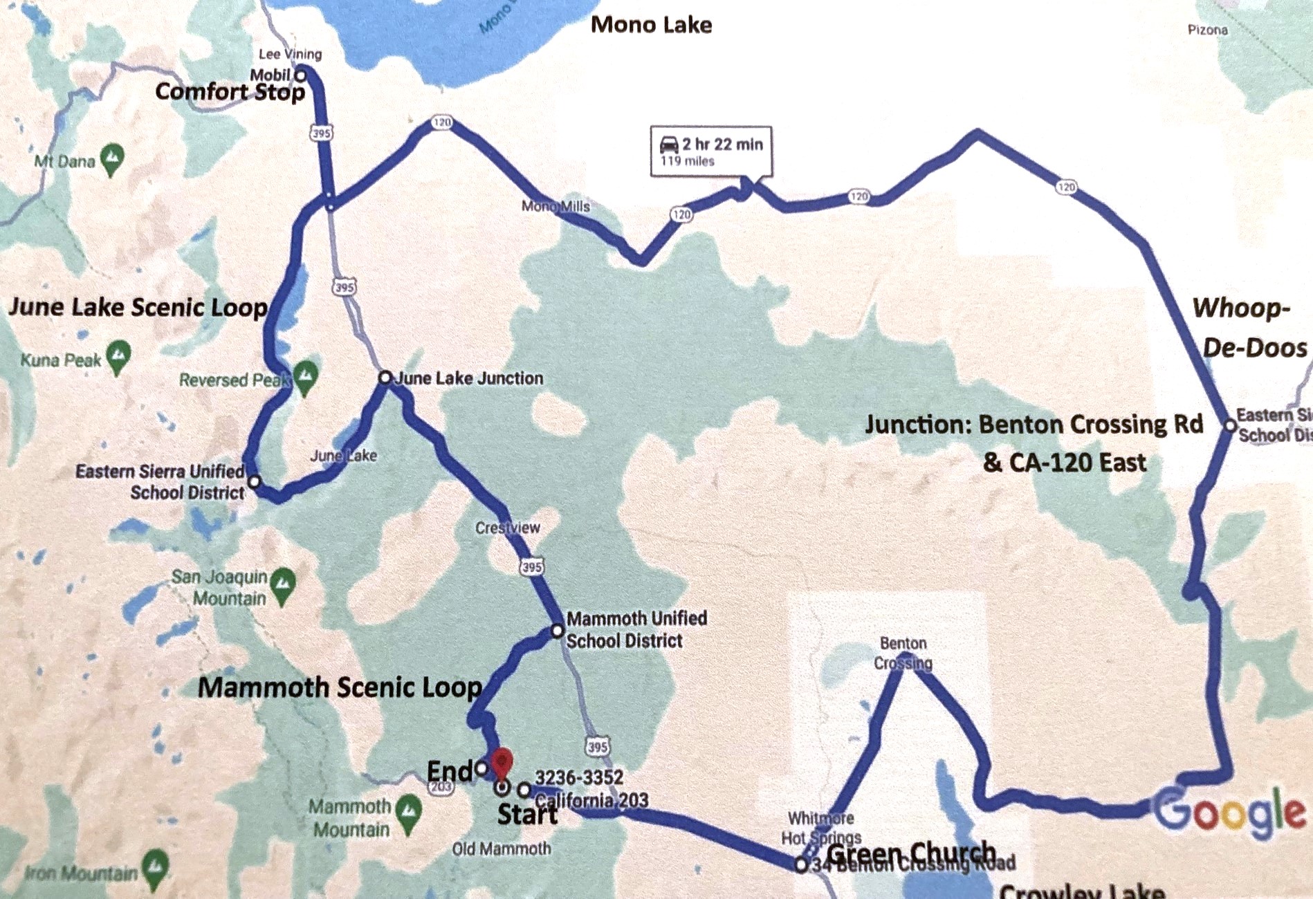 Mammoth High-Altitude Porsche Tour 2025, June 14 – Sierra Nevada Region PCA